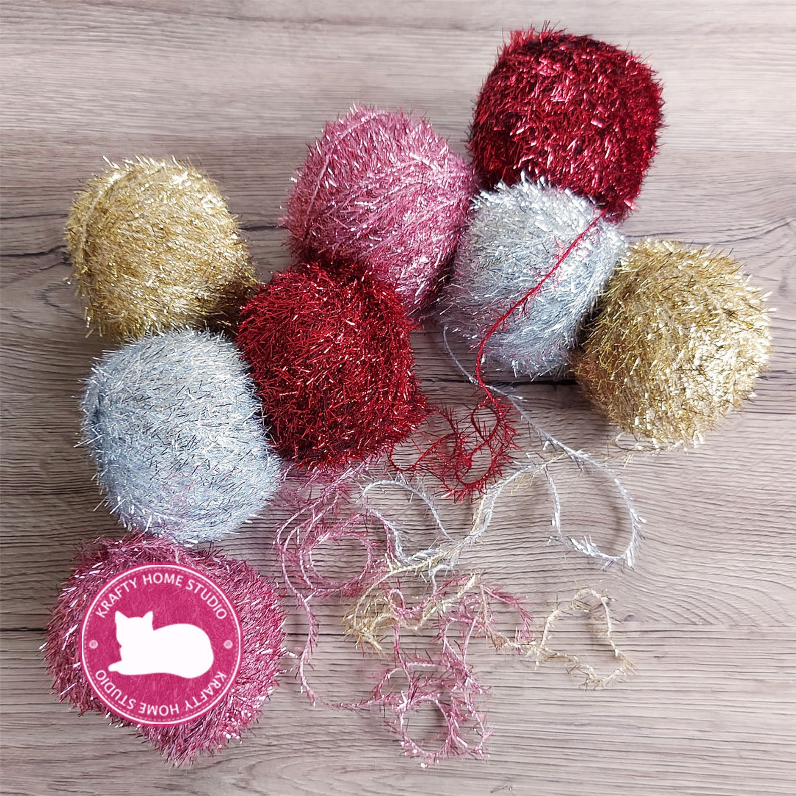 Extra Soft Eyelash Yarn Metallic Art Eyelash Yarn - Etsy