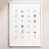 Printable Korean Alphabet Poster With Animals, Hangul A to Z Poster ...