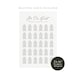Be Our Guest, Calligraphy Seating Chart Template, Table Assignment, up ...