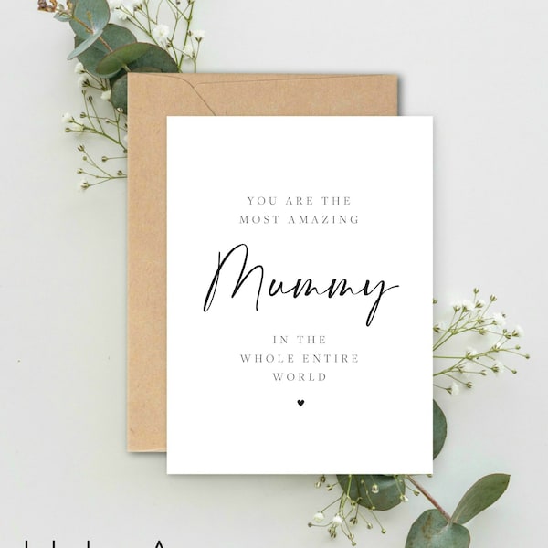 Mothers Day Card - Etsy