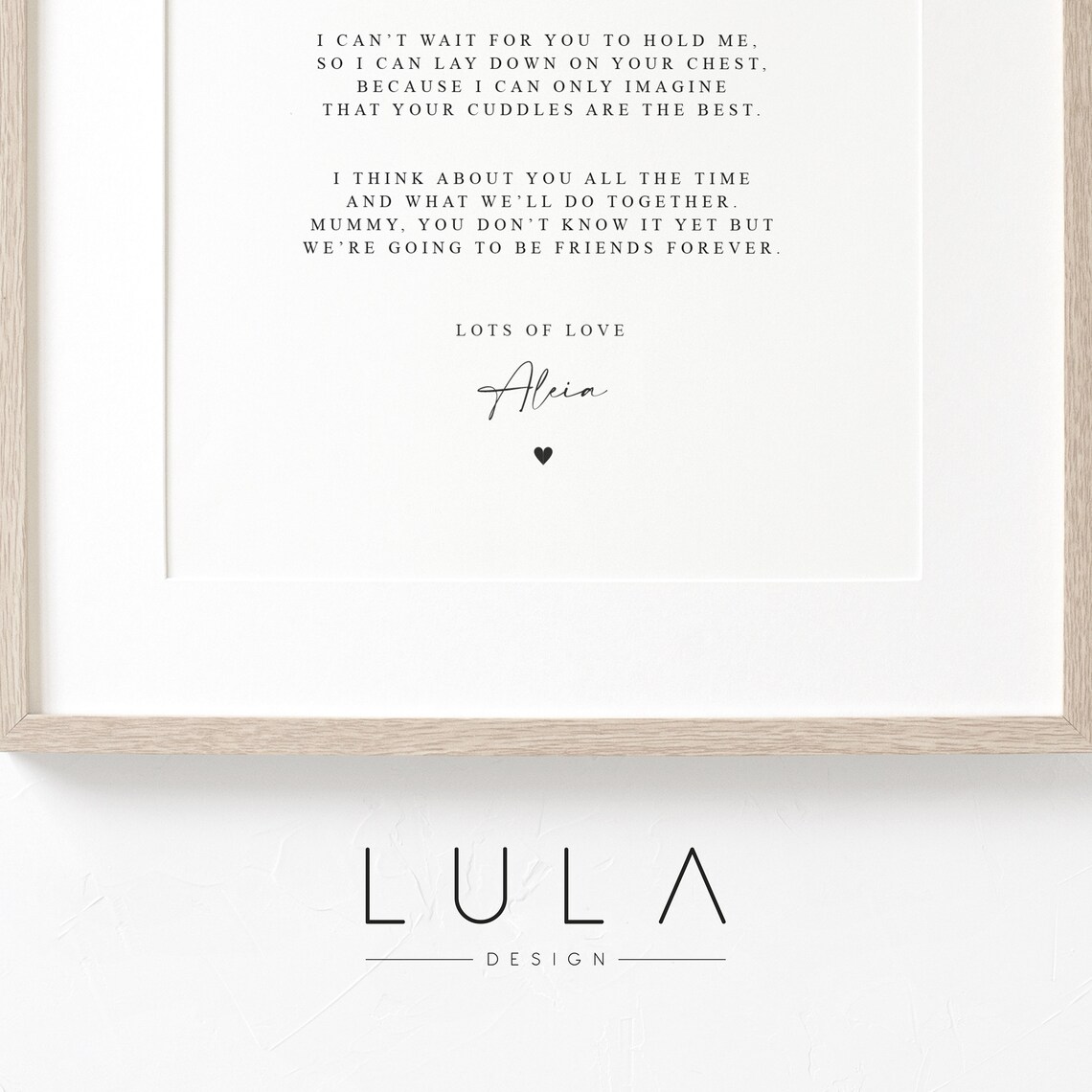 PERSONALISED Mummy to Be Poem From Bump DIGITAL DOWNLOAD, Mothers Day ...
