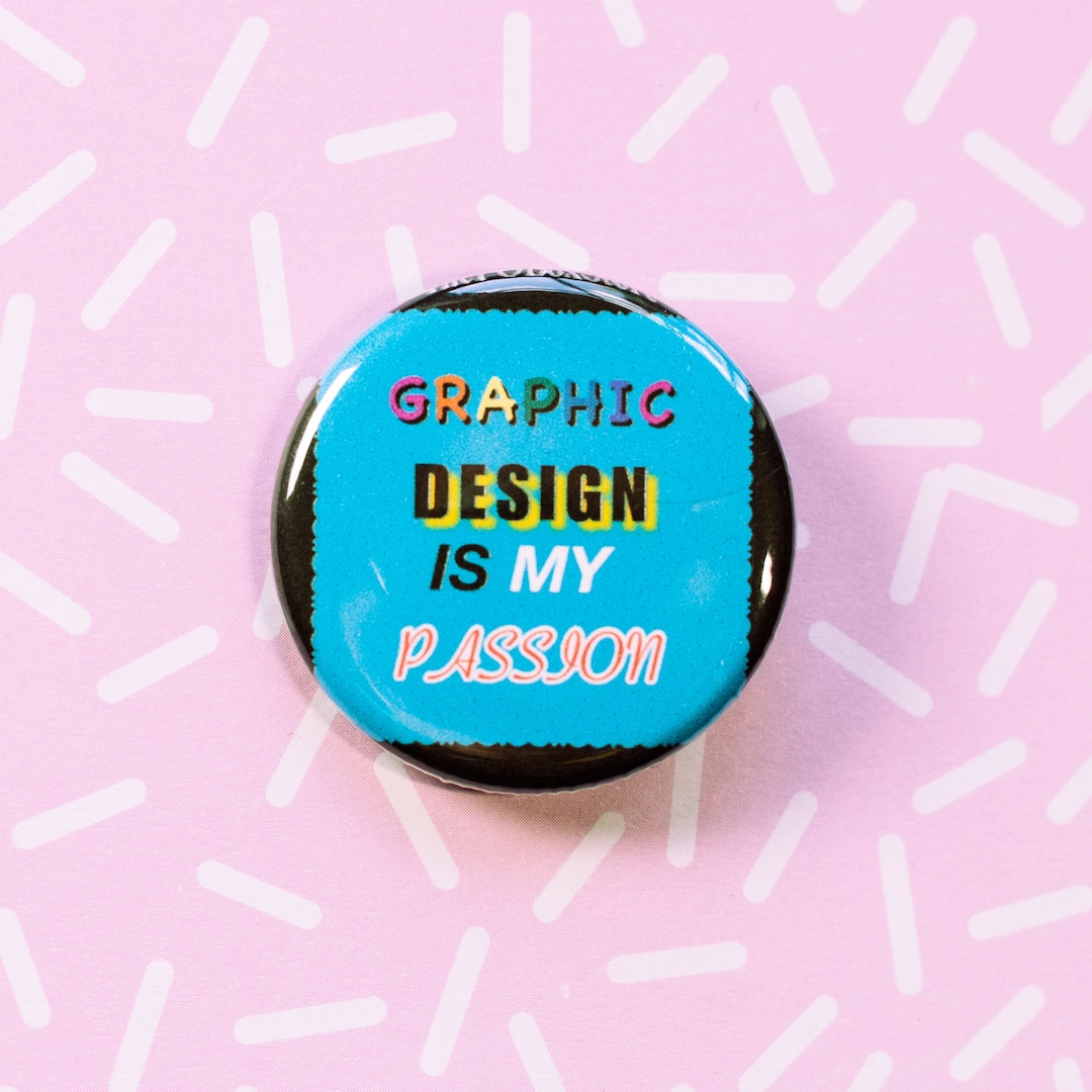 Funny Graphic Design Artist Meme Button and Magnet - Etsy