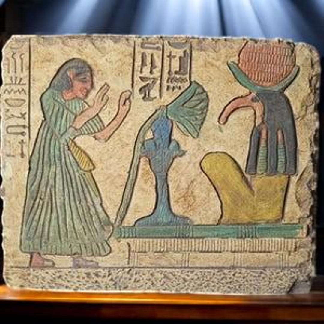 Handcrafted God Thoth Pharaonic Stone Statue - Ancient Egyptian ...