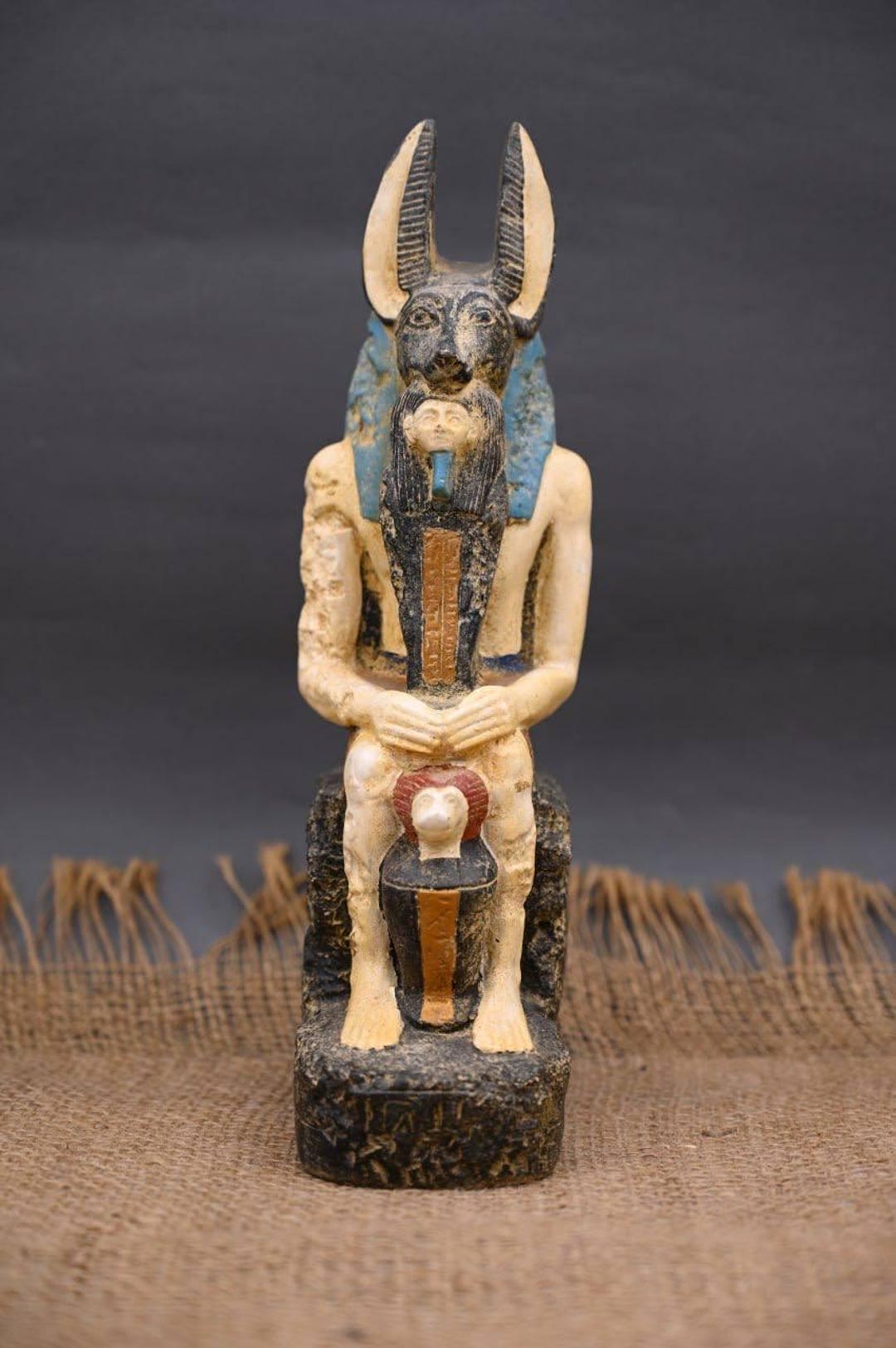 Anubis Stone Statue - Ancient Egyptian God of the Afterlife ...