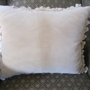 French Country Lattice and Floral Tassled Needlepoint Pillow - Etsy