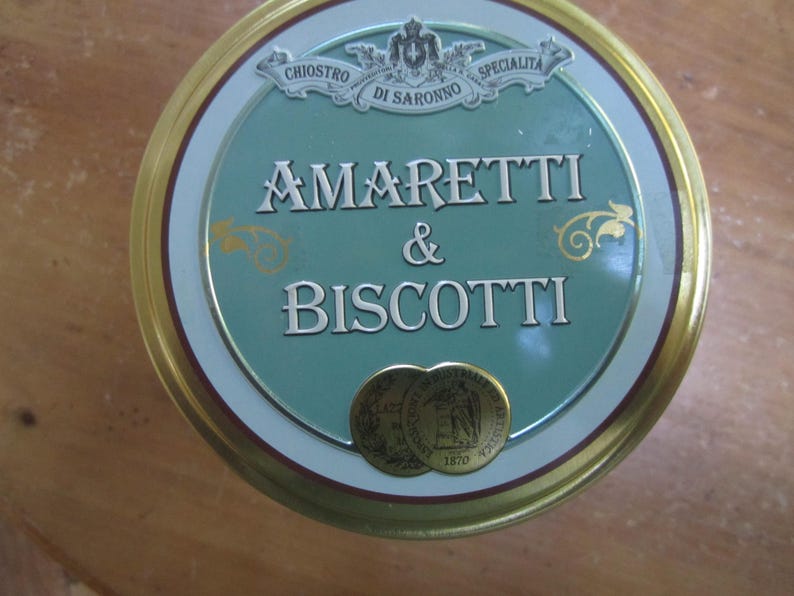 SARONNO Biscotti & Amaretti Decorative Large Tin - Etsy