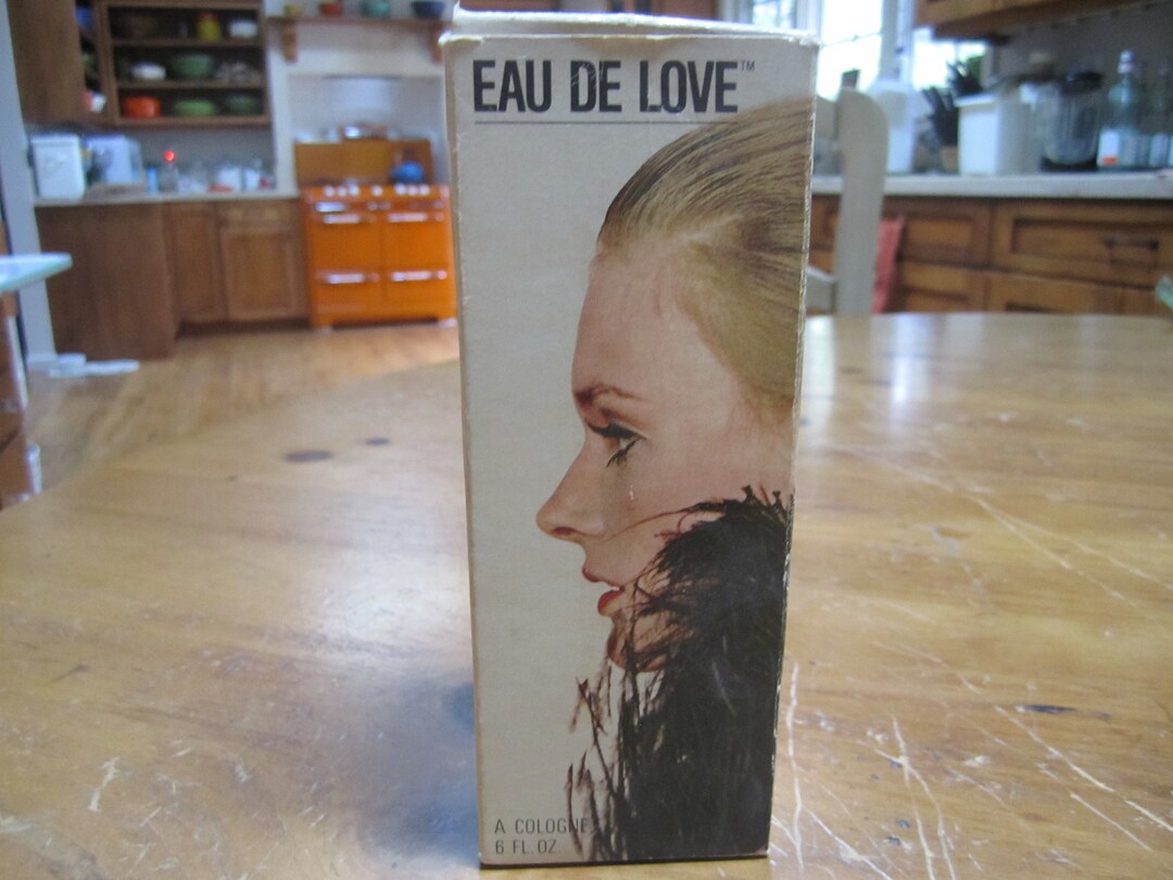 Vintage MENLEY JAMES Eau De Love Cologne Huge Bottle 6oz Original Box ...