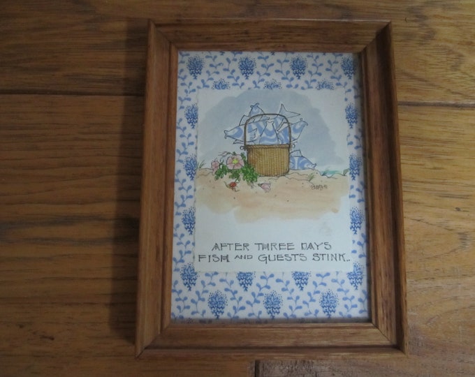 SUSAN WALLACE BARNES Framed Print With Saying - Etsy