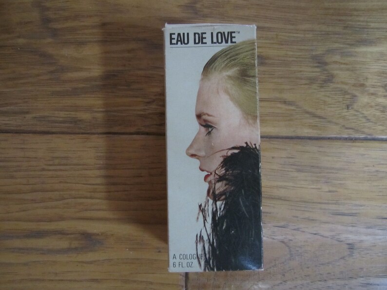 Vintage MENLEY JAMES Eau De Love Cologne Huge Bottle 6oz Original Box ...