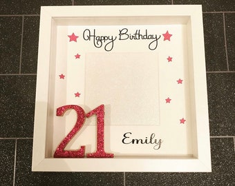 21st Birthday Frame - Etsy UK