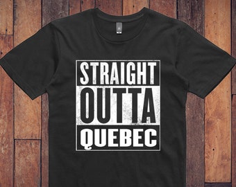 Mens Quebec T Shirt - Etsy