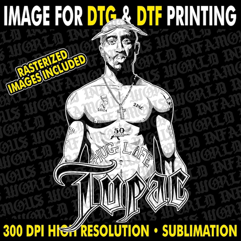 Tupac Svg - Etsy