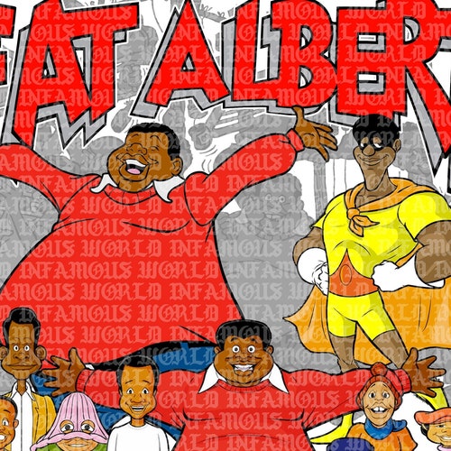 Fat Albert & the Cosby Kids Brown Hornet PNG Graphic DTG DTF - Etsy