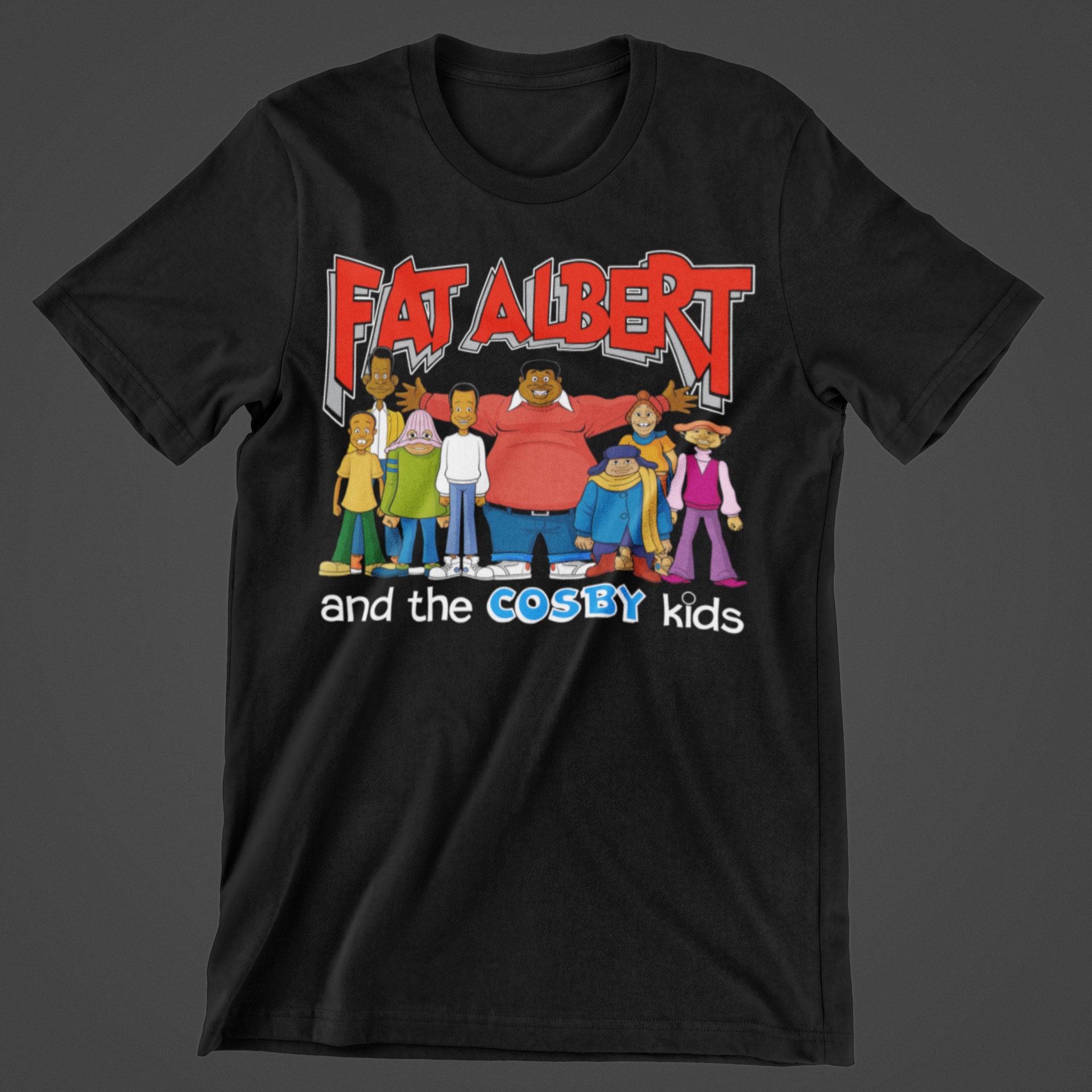 Fat Albert & the Cosby Kids PNG Graphic DTG DTF Transfer Sublimation ...