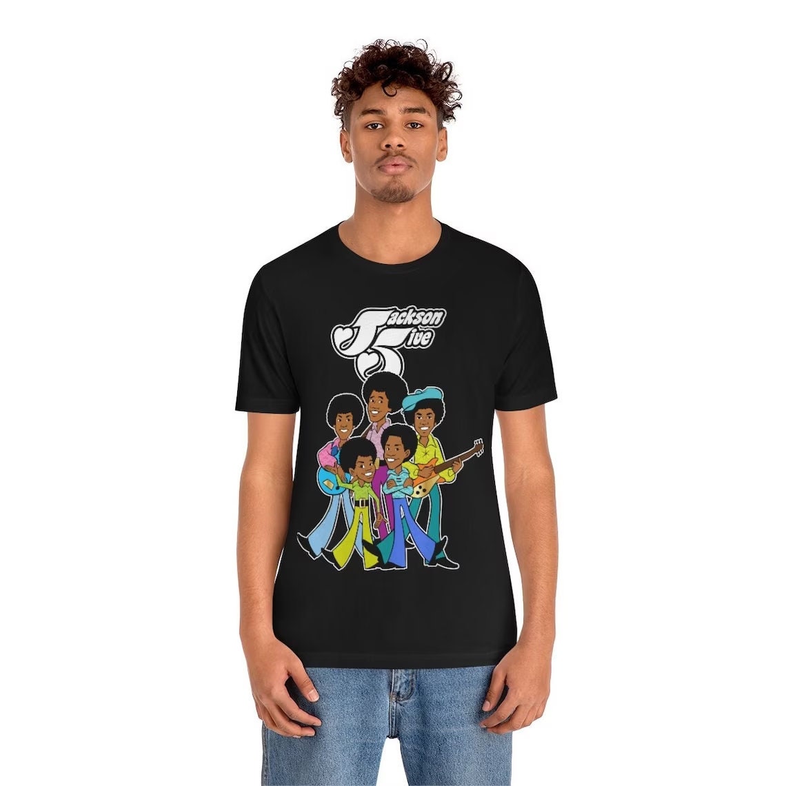 Jackson 5 Cartoon Animated PNG Graphic for DTG DTF Transfer Sublimation ...