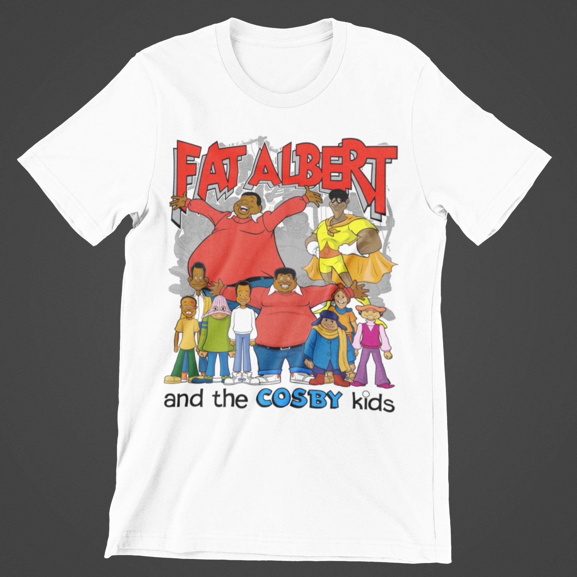 Fat Albert & the Cosby Kids Brown Hornet PNG Graphic DTG DTF Transfer ...