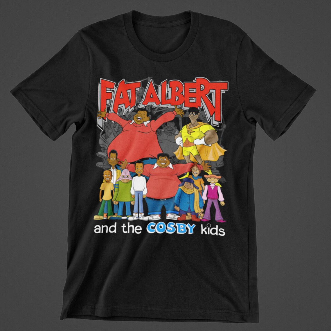 Fat Albert & the Cosby Kids Brown Hornet PNG Graphic DTG DTF Transfer ...