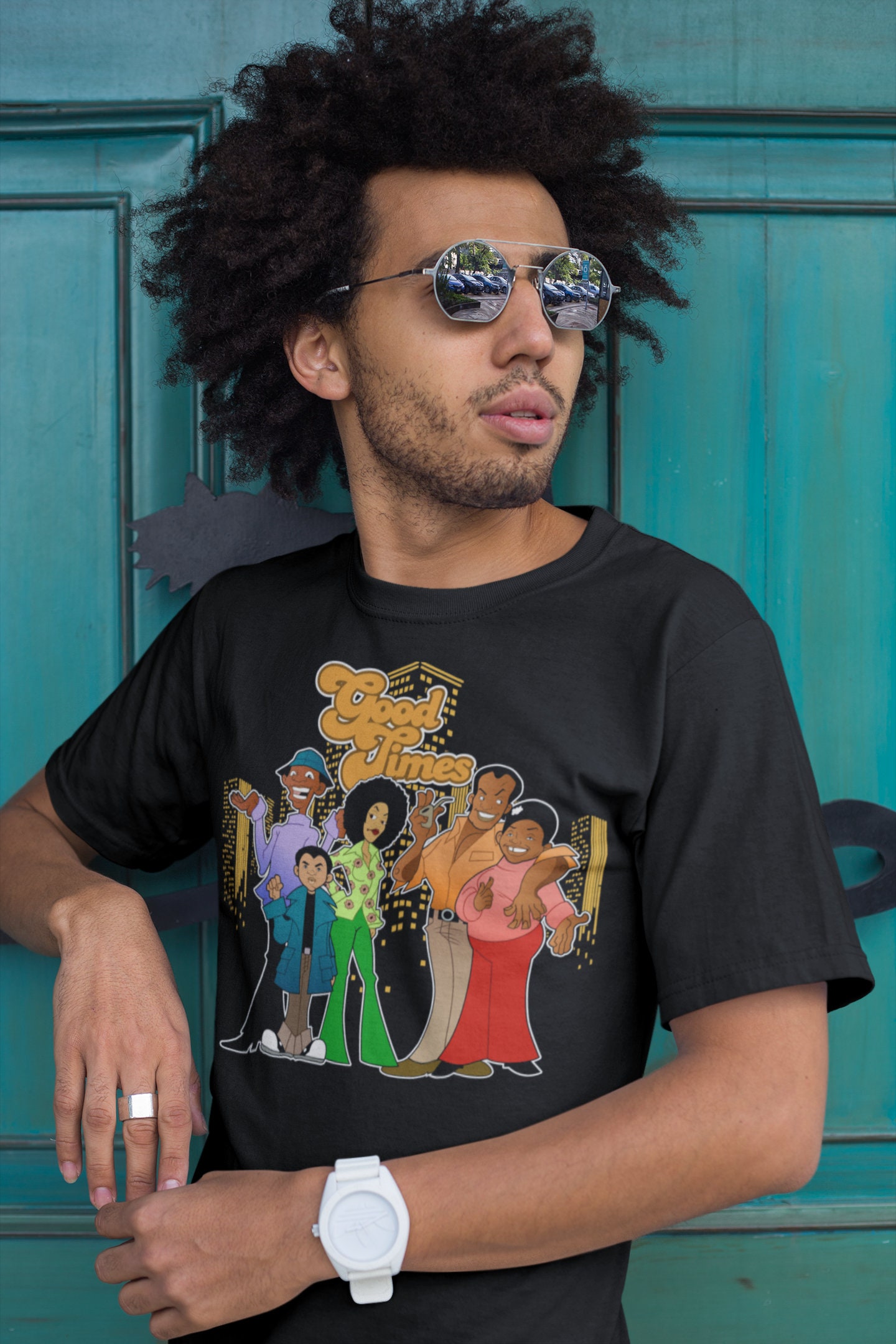 Good Times Cartoon PNG Transfer Sublimation Tshirt Retro Vintage 90s TV ...