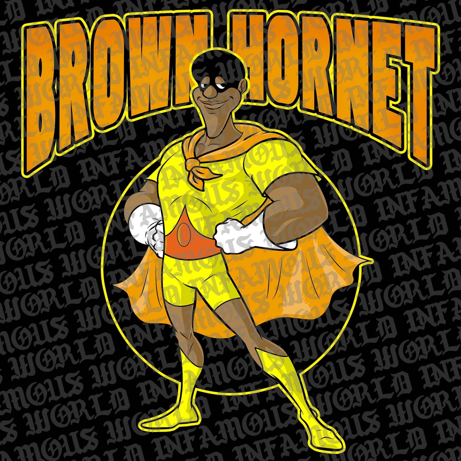 Brown Hornet Superhero Fat Albert Cartoon PNG Graphic DTG DTF - Etsy ...