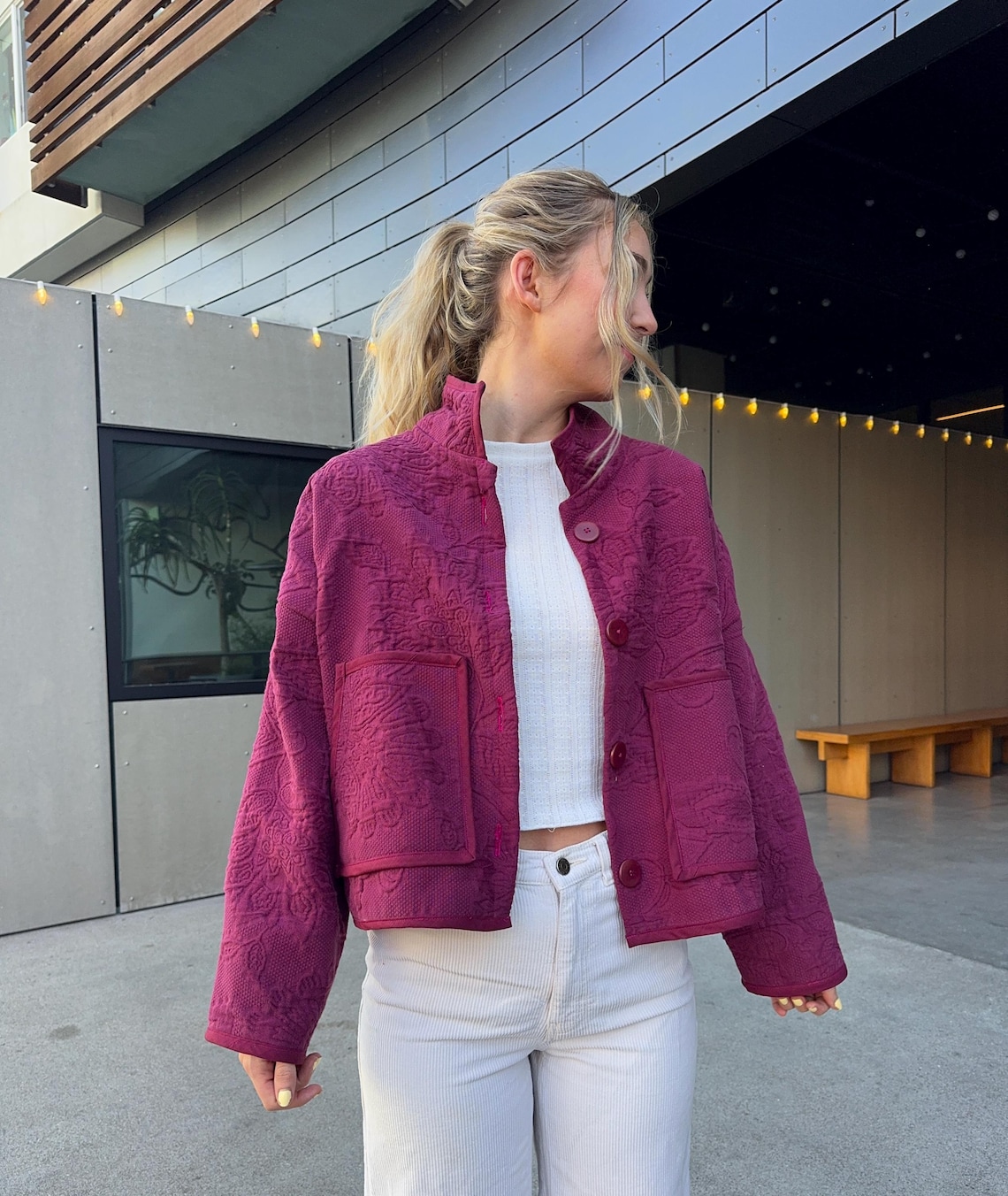 Dotti Quilted Jacket Sewing Pattern | PDF Pattern | Video Tutorial ...