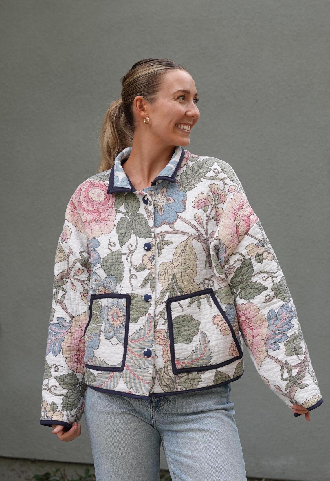 Dotti Quilted Jacket Sewing Pattern | PDF Pattern | Video Tutorial ...