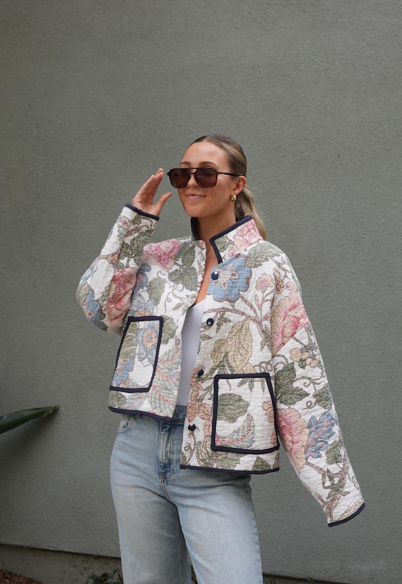 Dotti Quilted Jacket Sewing Pattern | PDF Pattern | Video Tutorial ...