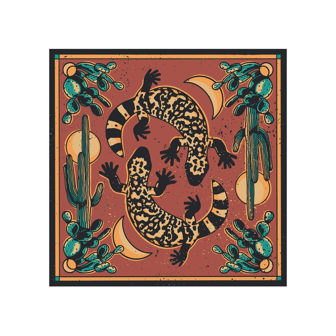 Gila Monster Sticker - Etsy