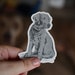 Silver Labrador Sticker - Etsy
