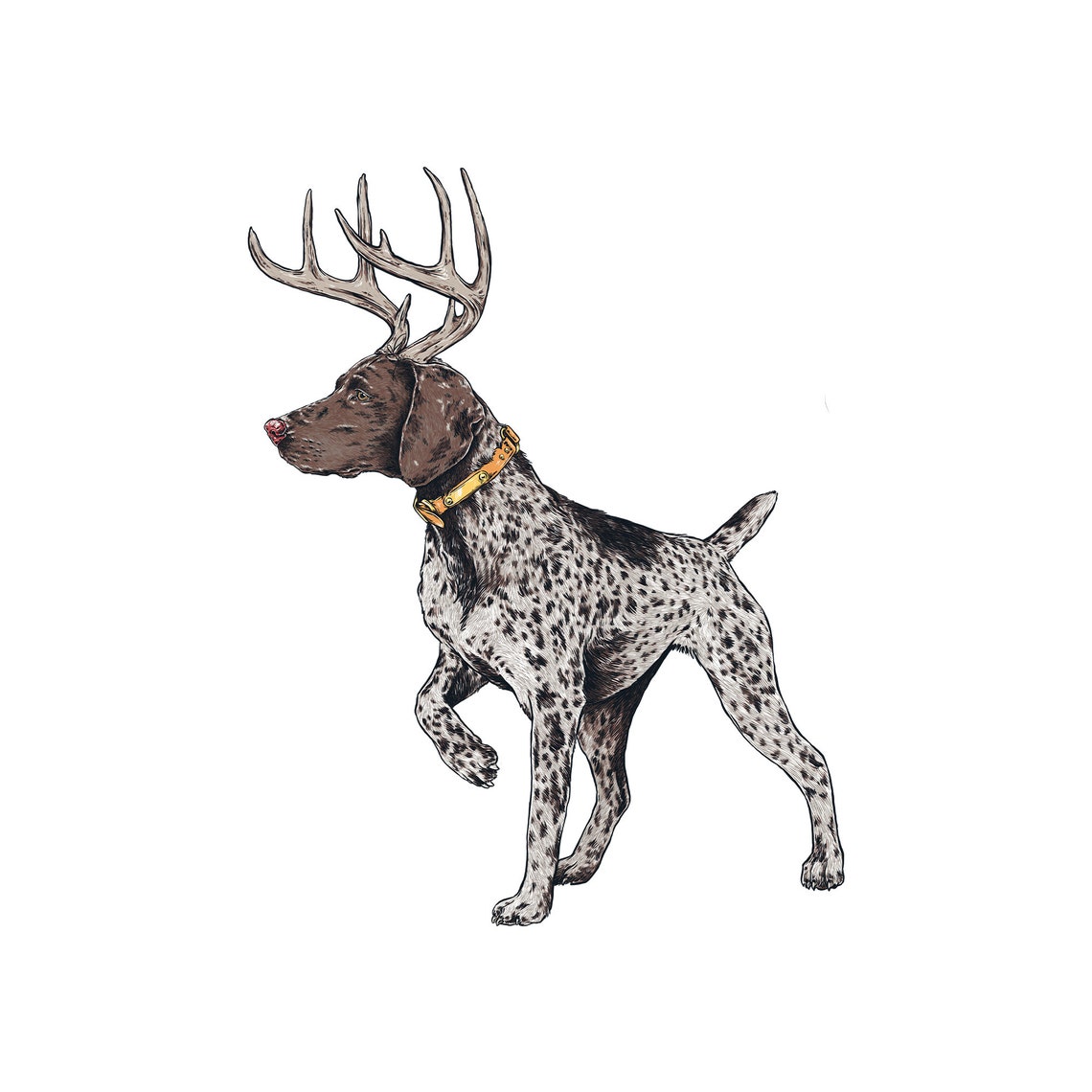 Christmas GSP Sticker - Etsy