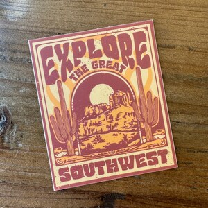 The Great Southwest Sticker - Etsy