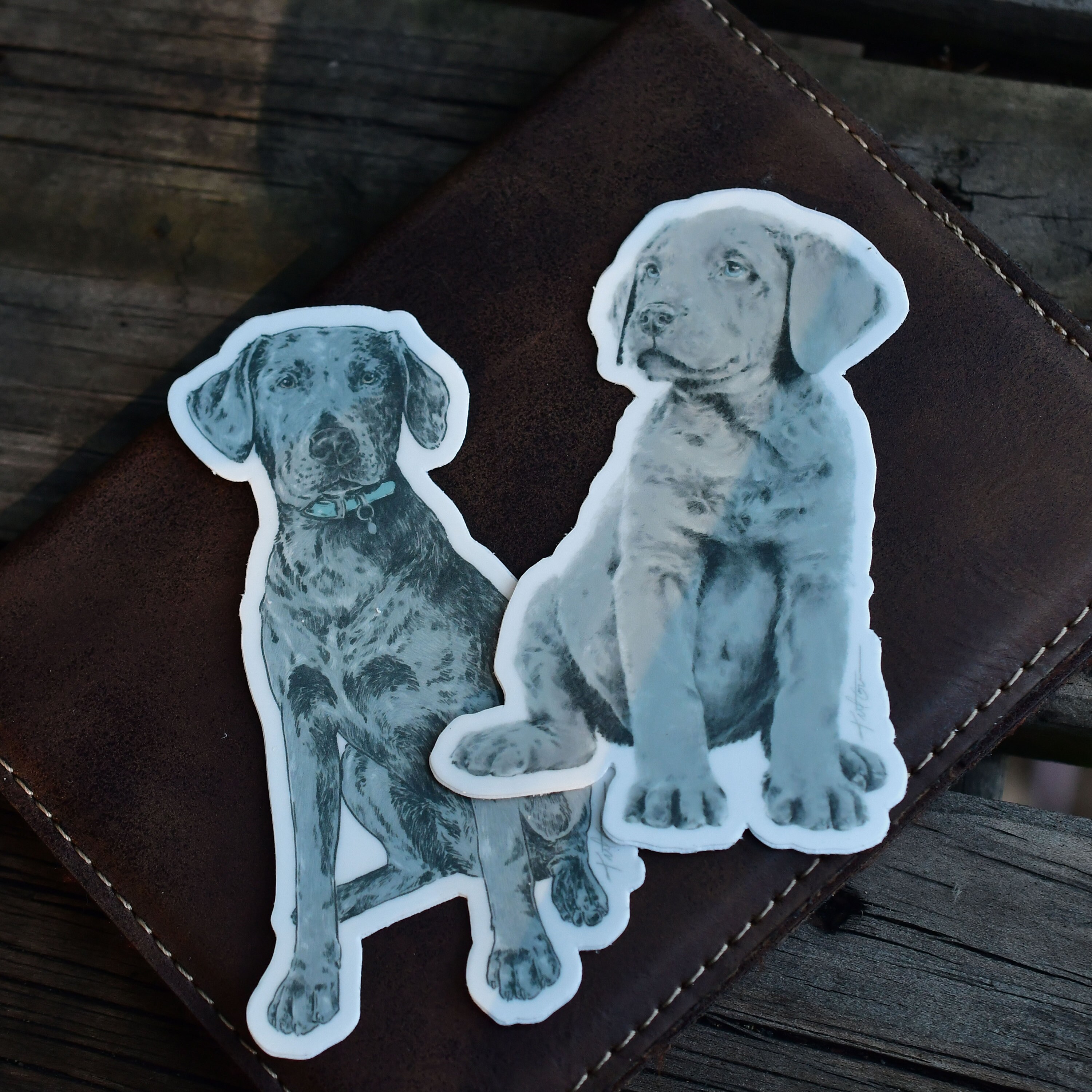 Silver Labrador Puppy Sticker - Etsy