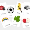 100 First Words Flashcards - Printable Flashcards - Learning for Babies ...
