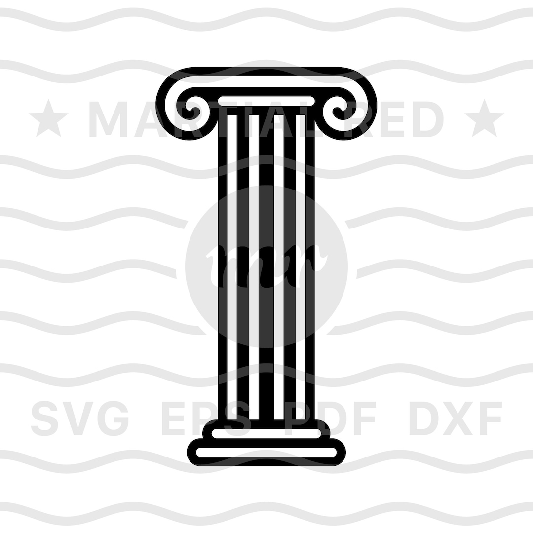 Pillar Svg, Column Svg, Pedestal Svg, Showcase Svg, Podium Svg ...
