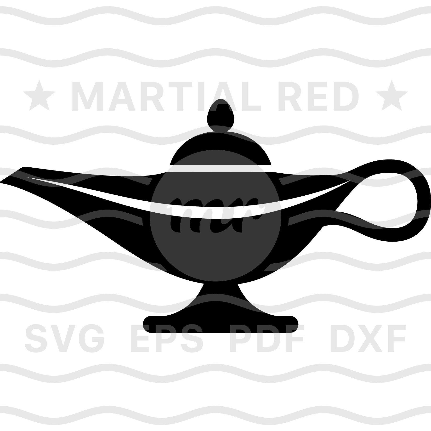 Magic Lamp Svg Genie Svg Aladdin Svg Arabian Nights Svg | Etsy
