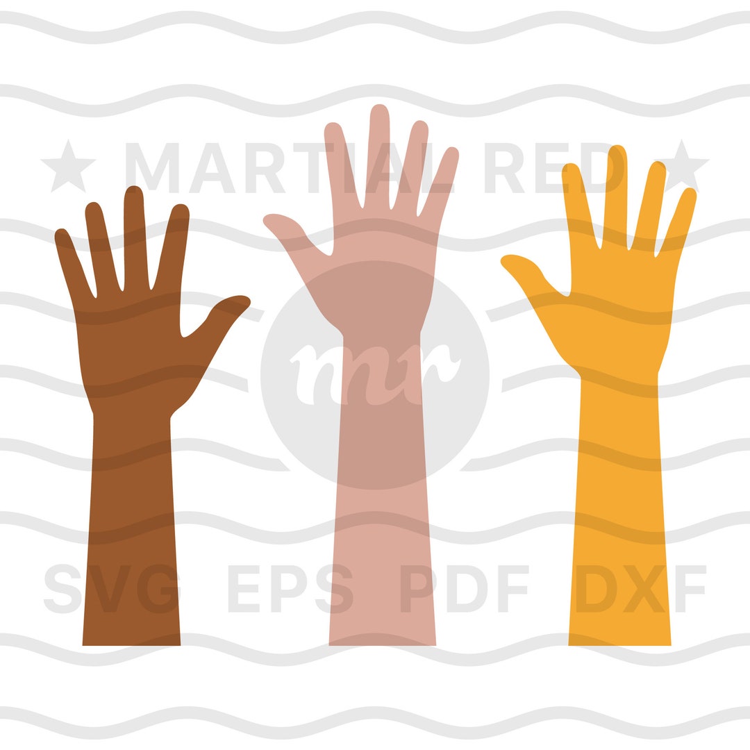 Raised Hands Svg, Volunteering Svg, Volunteers Svg, Class Participation ...