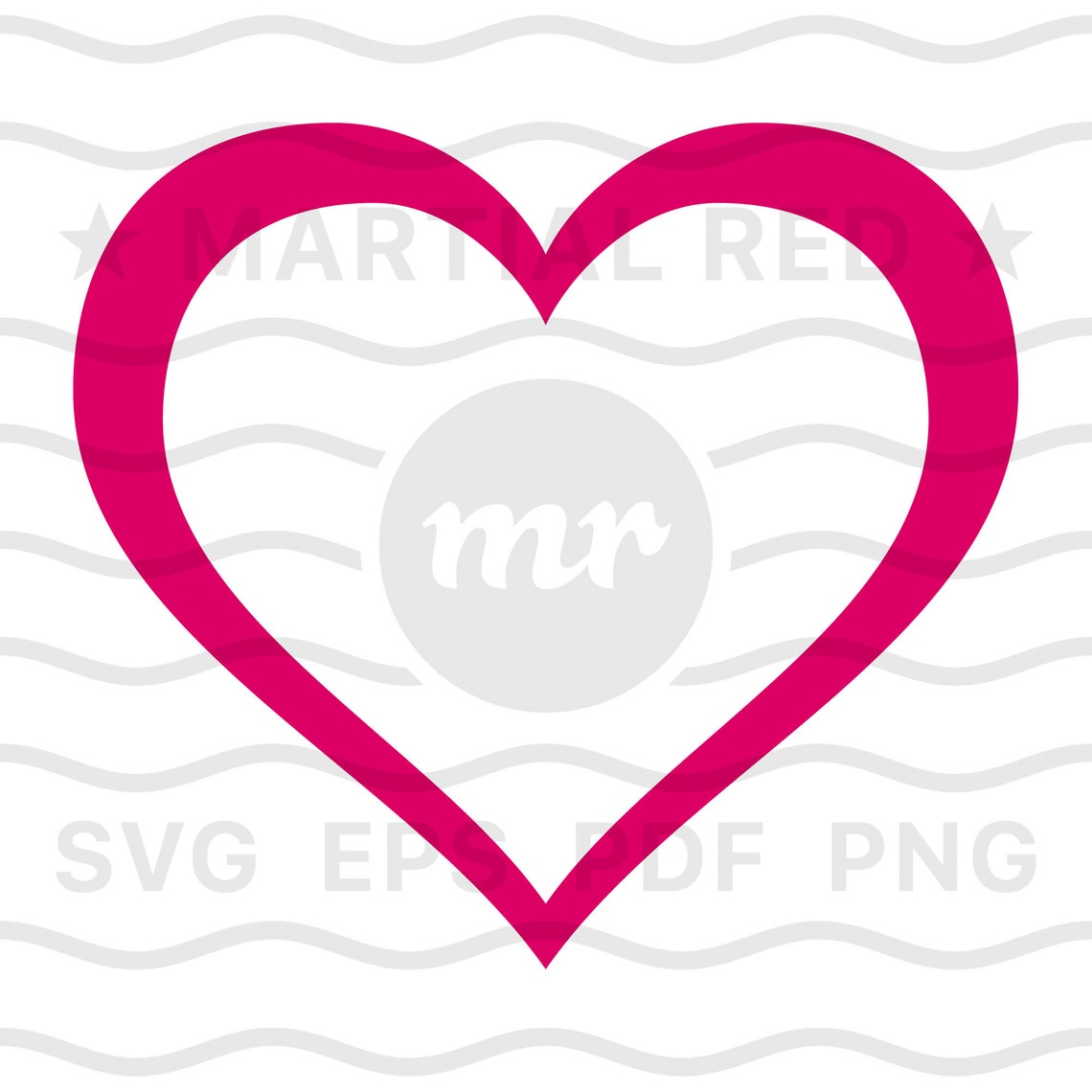 Heart Svg Pink Heart Svg Love Svg Valentine's Day - Etsy