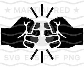 Human Fist Svg Punch Svg Hand Knuckles Svg. Vector Cut File - Etsy