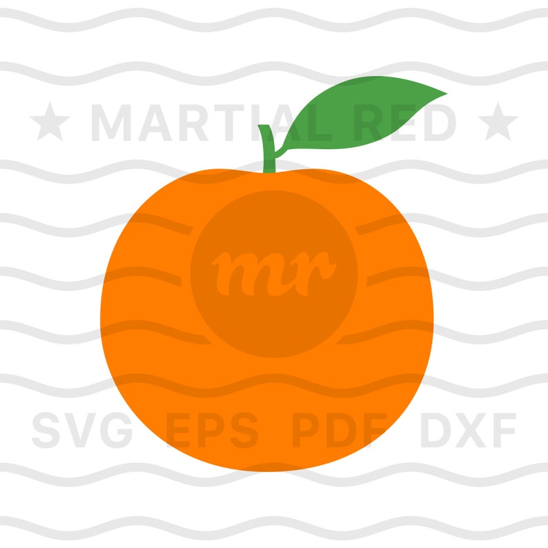 Orange svg orange fruit svg mandarin orange svg kinnow svg | Etsy