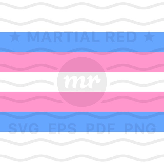 Trans Flag Svg Transgender Flag Transgender Pride Flag - Etsy Australia