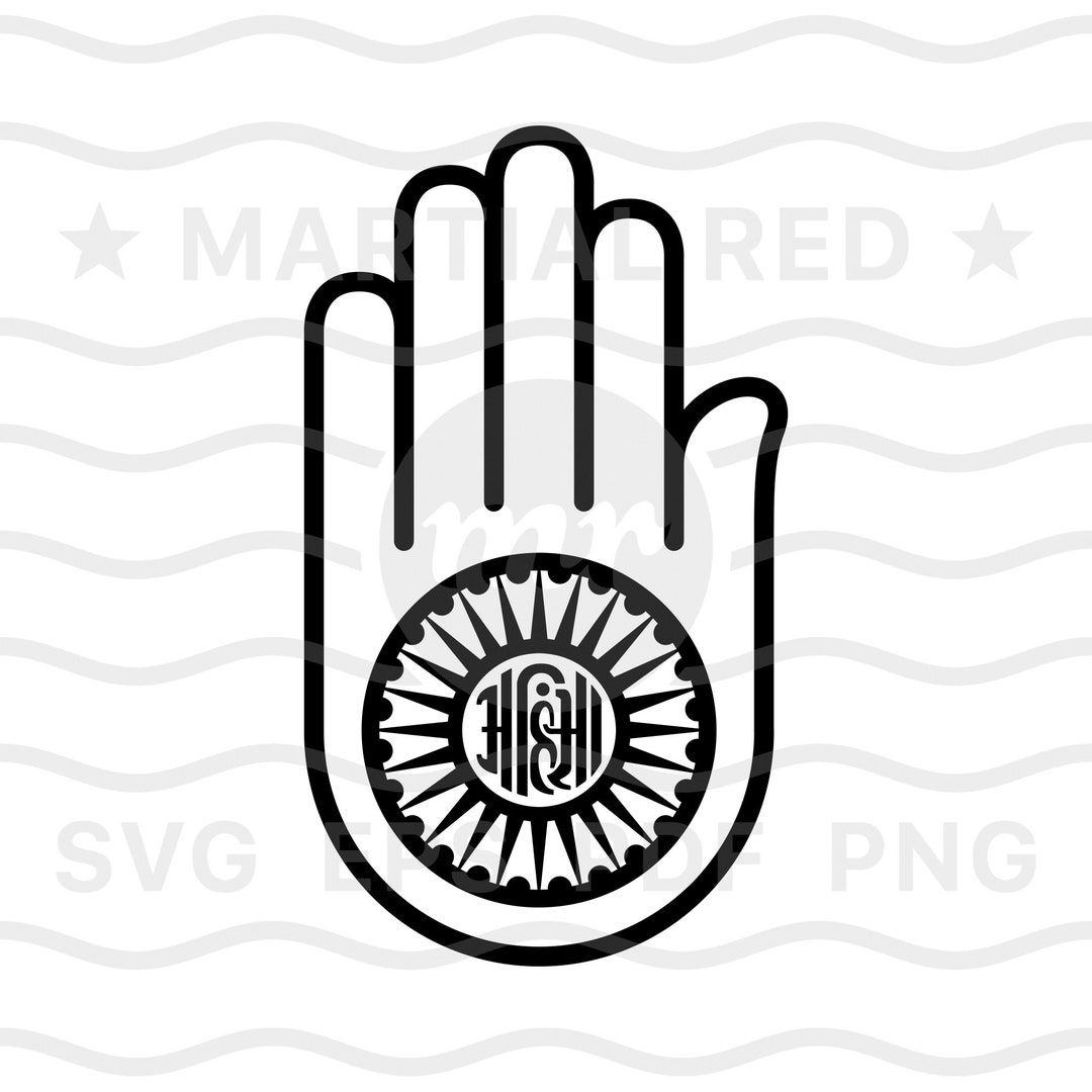 Jainism Svg, Jain Svg, Jainism Hand, Ahimsa, Jain Dharma, Indian ...