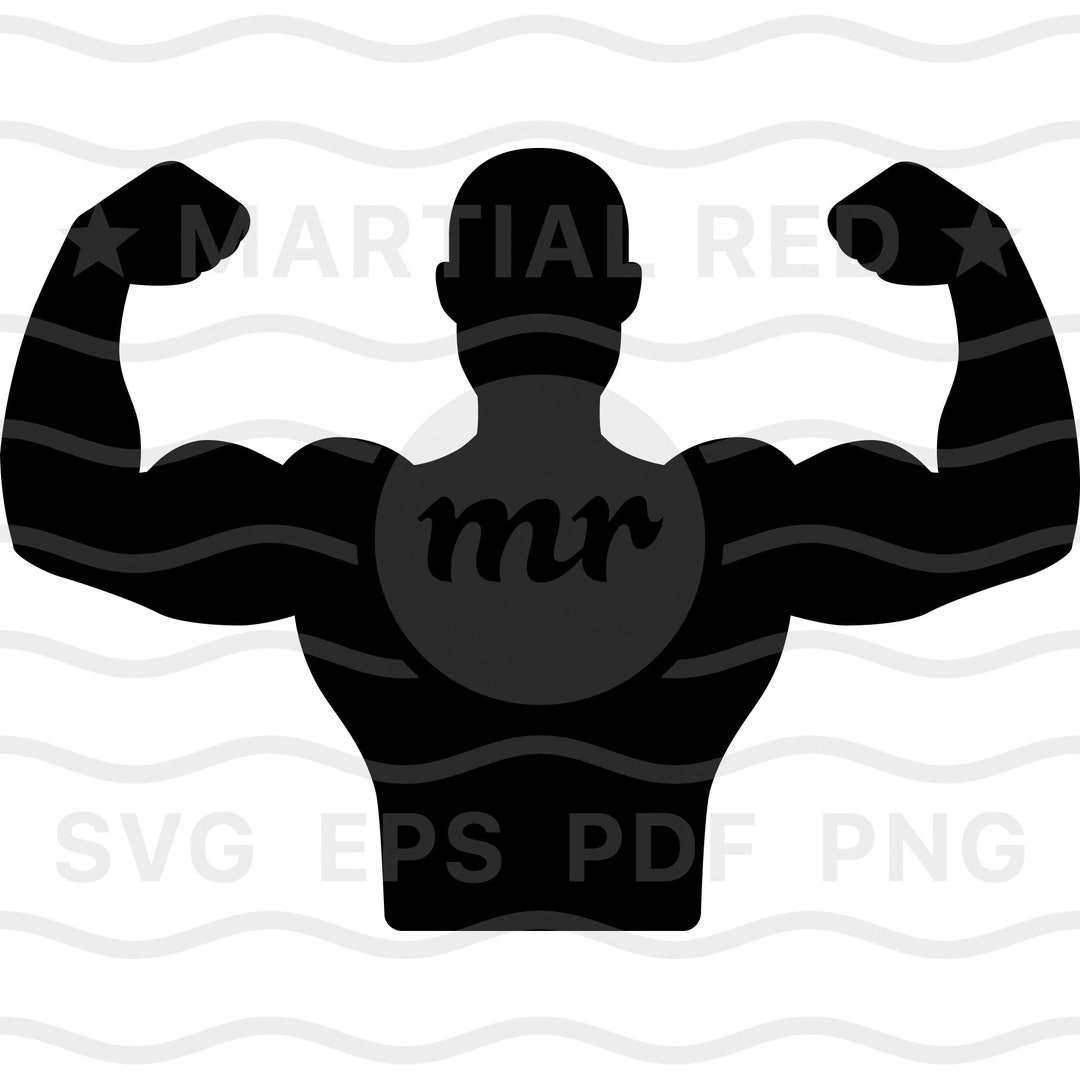 Muscles Svg, Bodybuilding Svg, Muscular Body Svg, Body Building, Man ...
