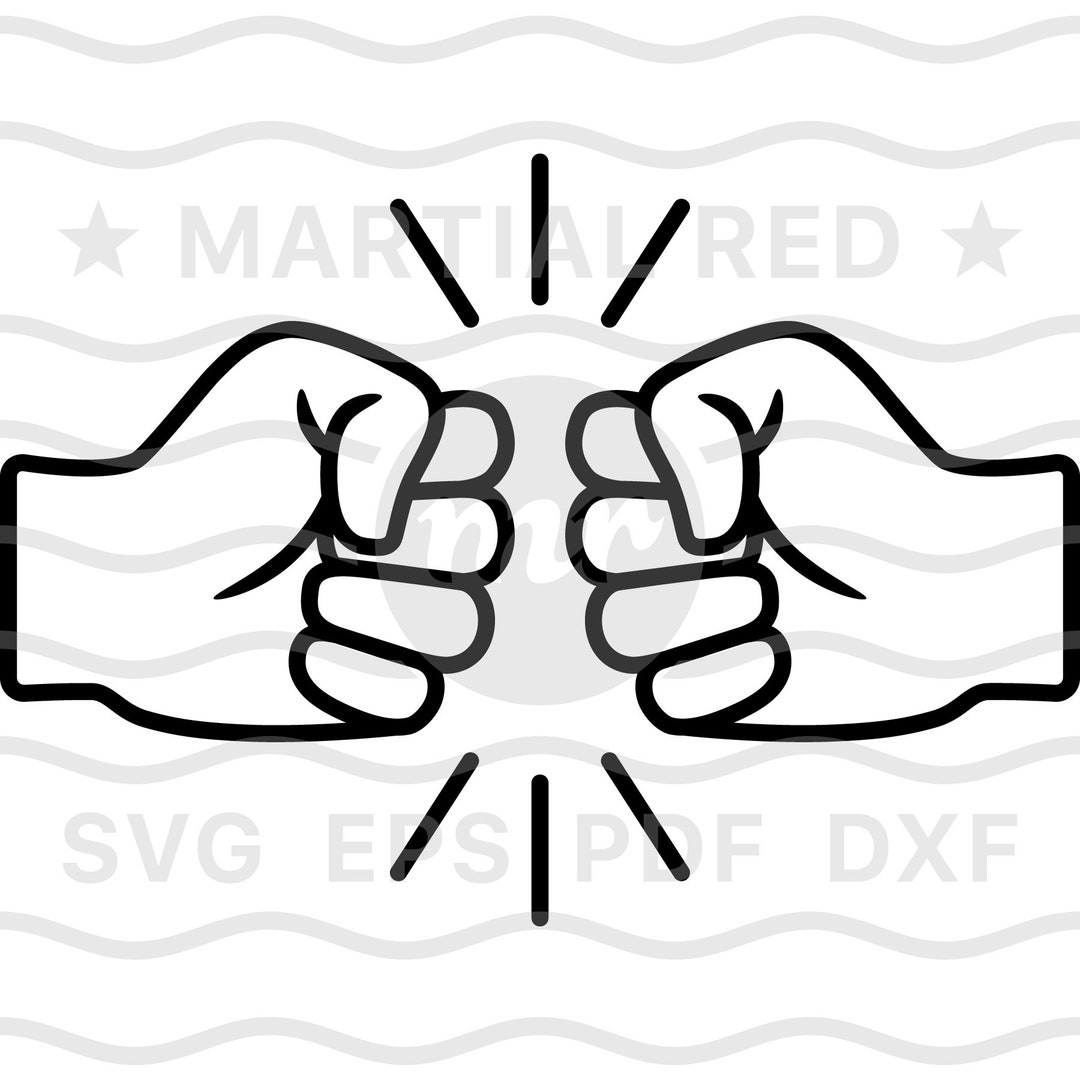 Fist Bump Svg, Bro Fist Svg, Power Five Svg, PIB Svg, Pound Svg, Knucks ...