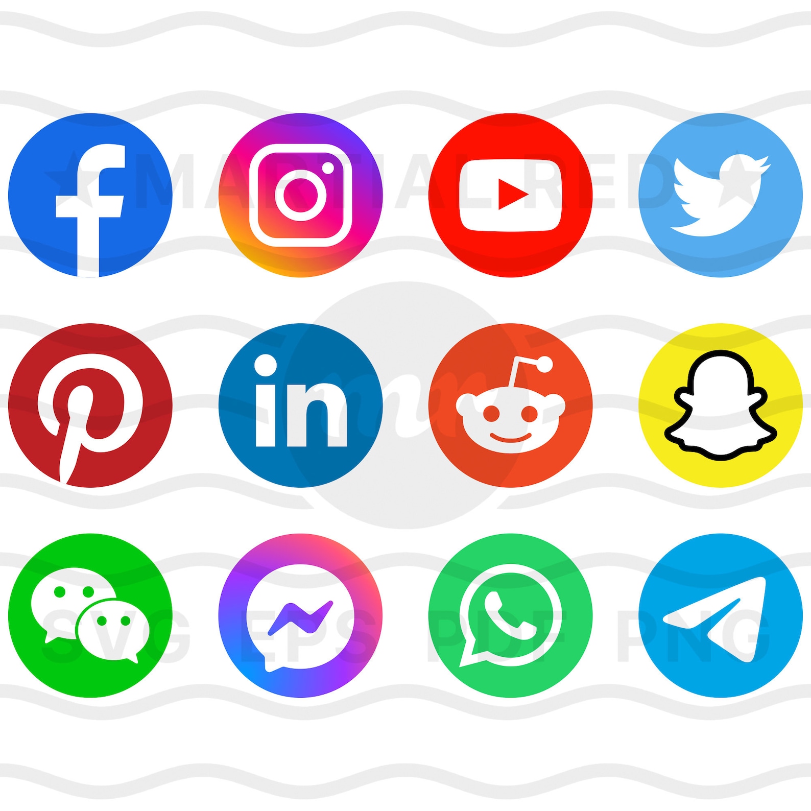 Social Media Svg, Social Media Icons, Social Network Svg, Networks ...