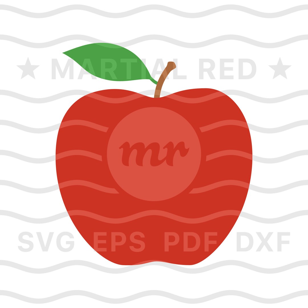 Apple Svg, Red Apple Svg, Education Svg, Red Delicious Apple Svg, Fruit ...