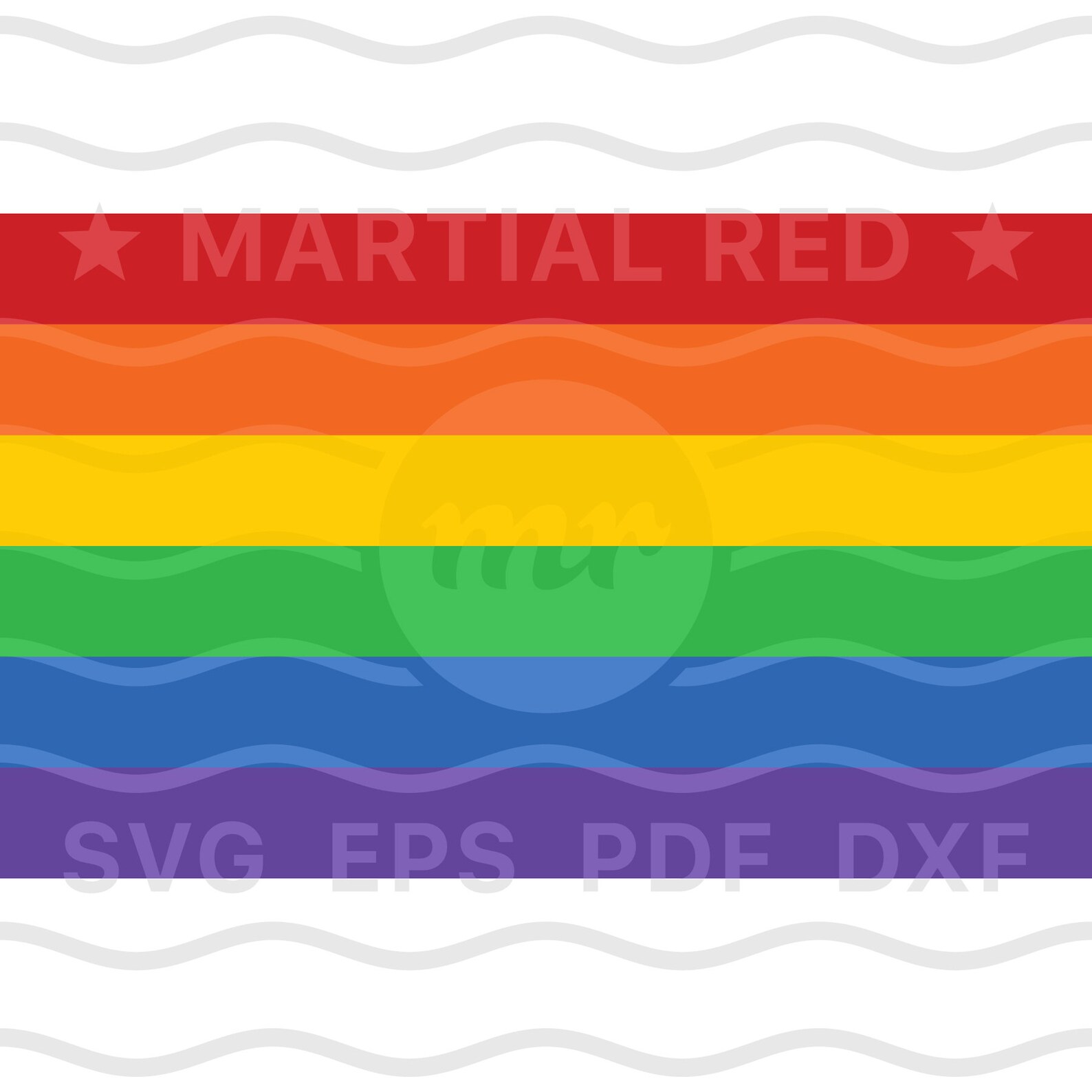 Rainbow Flag Svg Pride Flag Svg Rainbow Banner LGBTQ Flag - Etsy