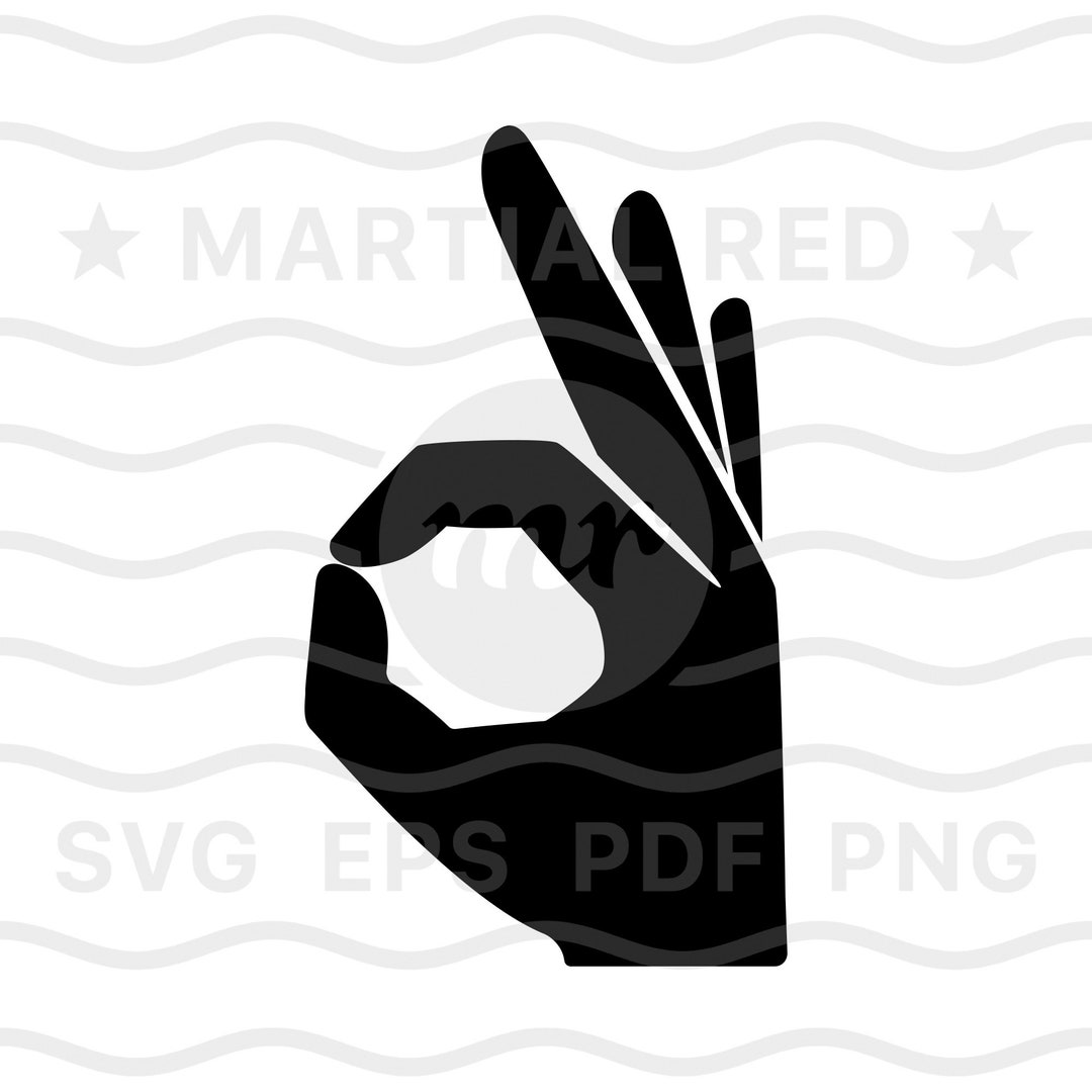 Okay Hand Sign Svg, OK Sign Svg, Ring Hand Gesture Svg, All Correct Svg ...