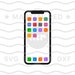 IPhone Apps Svg, Mobile Phone Svg, Smartphone Apps Svg, Cell Phone ...
