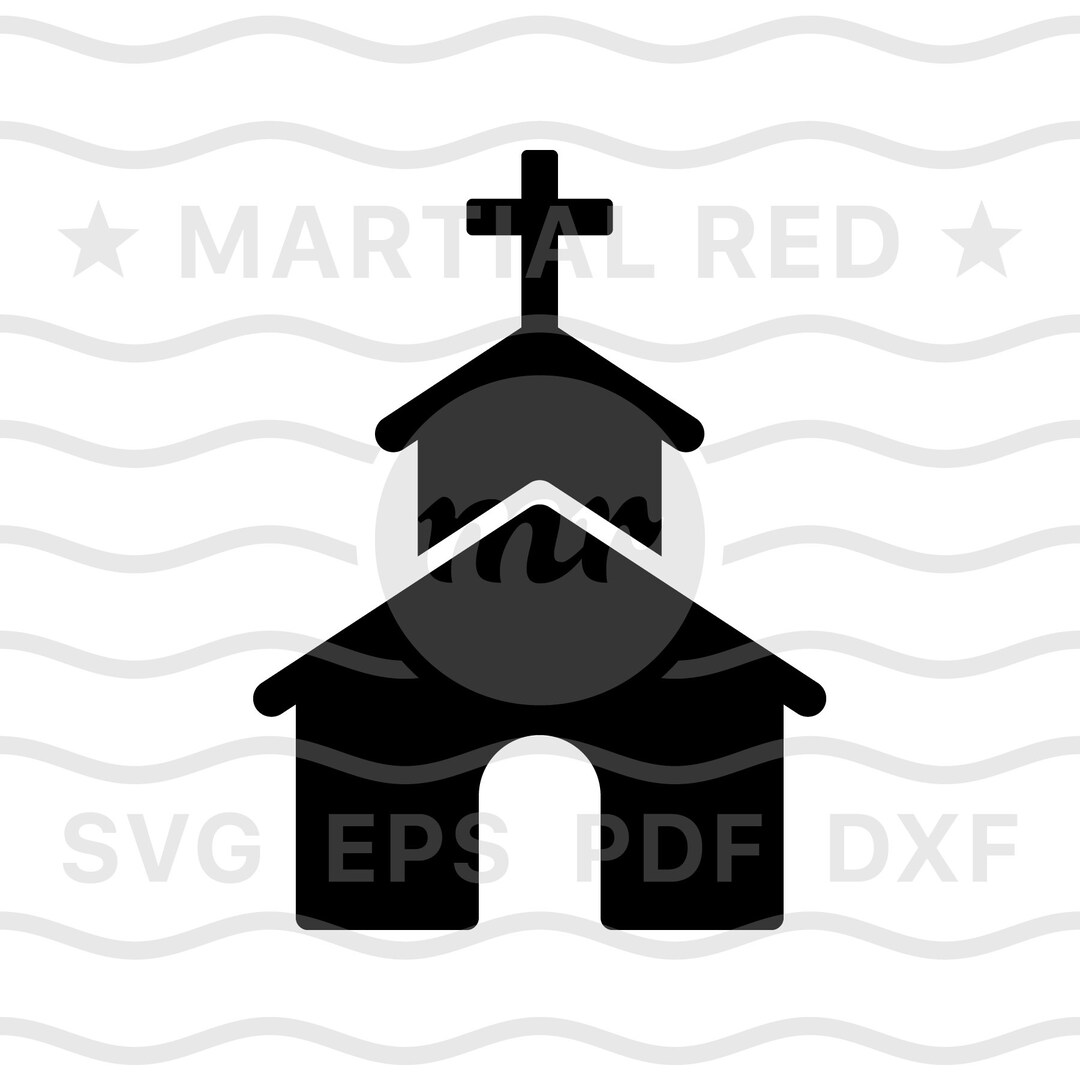 Church Svg, Christian Svg, Church Service Svg, Chapel Svg, Catholic ...