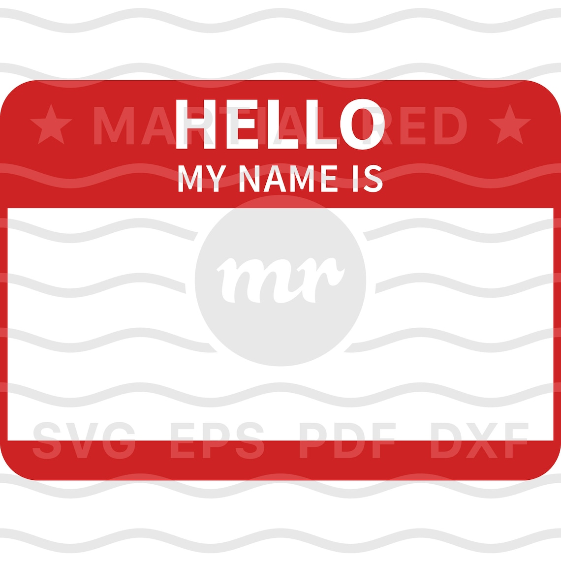 Name Tag Svg Name Tag Label Svg Hello My Name is Svg - Etsy