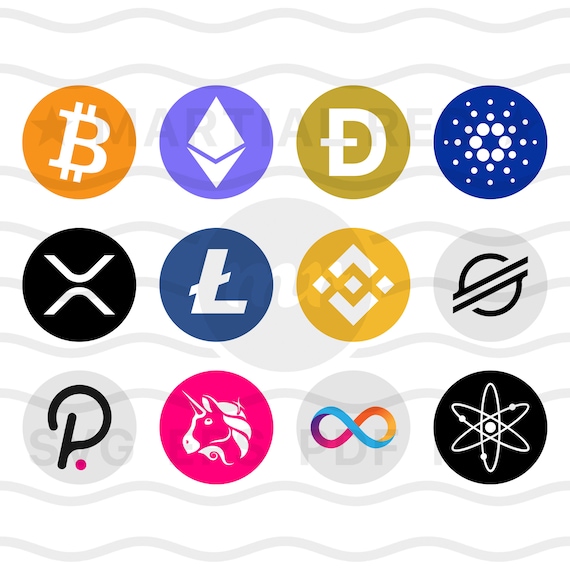 Cryptocurrency Svg Crypto Cryptocurrencies Digital | Etsy